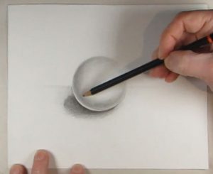 How to Draw and Shade a Sphere or Ball – Step by Step Drawing Tutorial ...