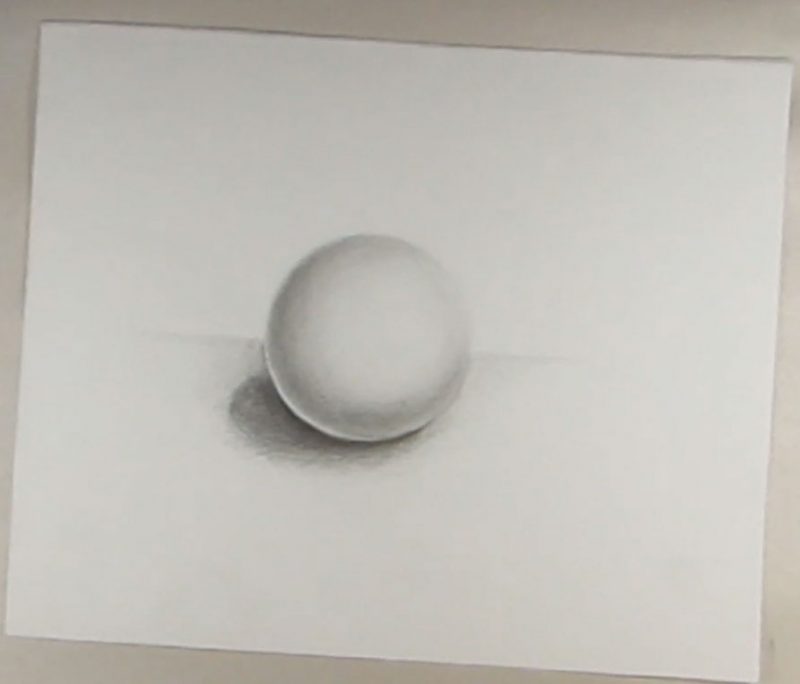 How to Draw and Shade a Sphere or Ball – Step by Step Drawing Tutorial ...