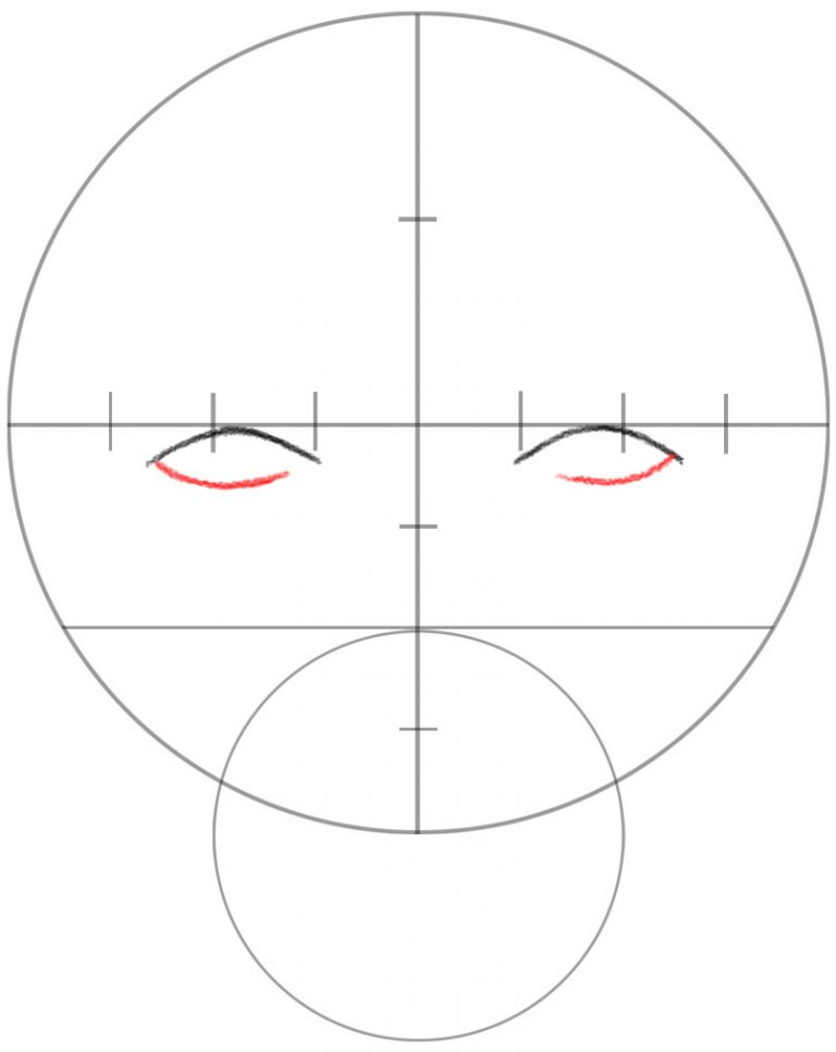How to Draw a Face in Basic Proportions – Drawing Beautiful Female Face ...