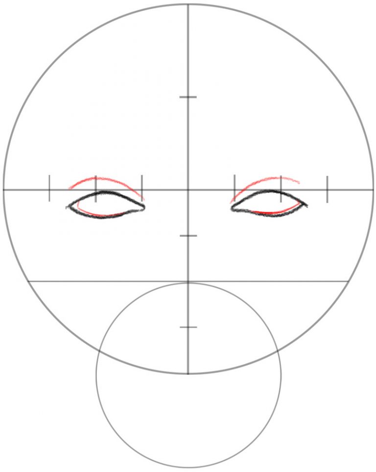 How to Draw a Face in Basic Proportions – Drawing Beautiful Female Face ...