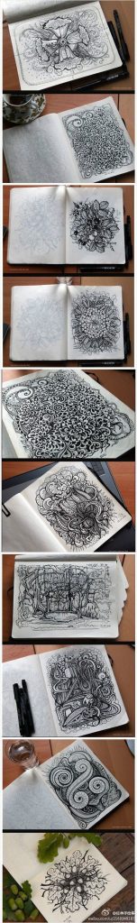 50+ Sketchbook Inspiration Examples That Will Change The Way You Use ...