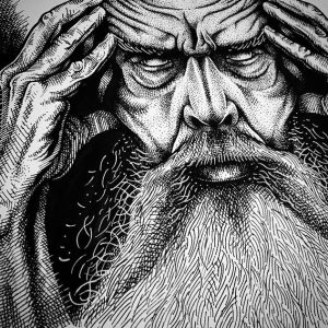 50+ Black and White Pen and Ink Drawings and Illustrations ...