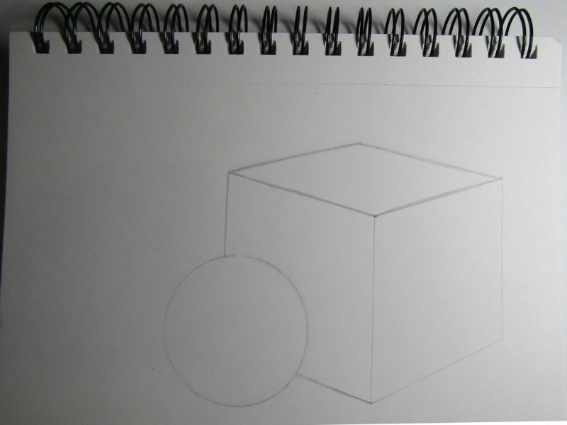 How to Draw a Still Life with Basic Geometric Shapes (Cube, Sphere, and ...