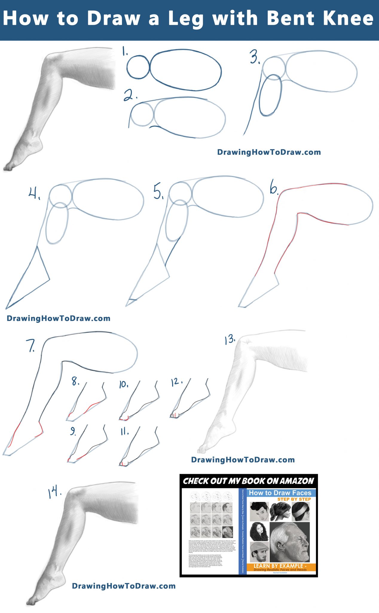 How to Draw Legs and Feet – a Huge Guide to Drawing Legs and Feet Step ...