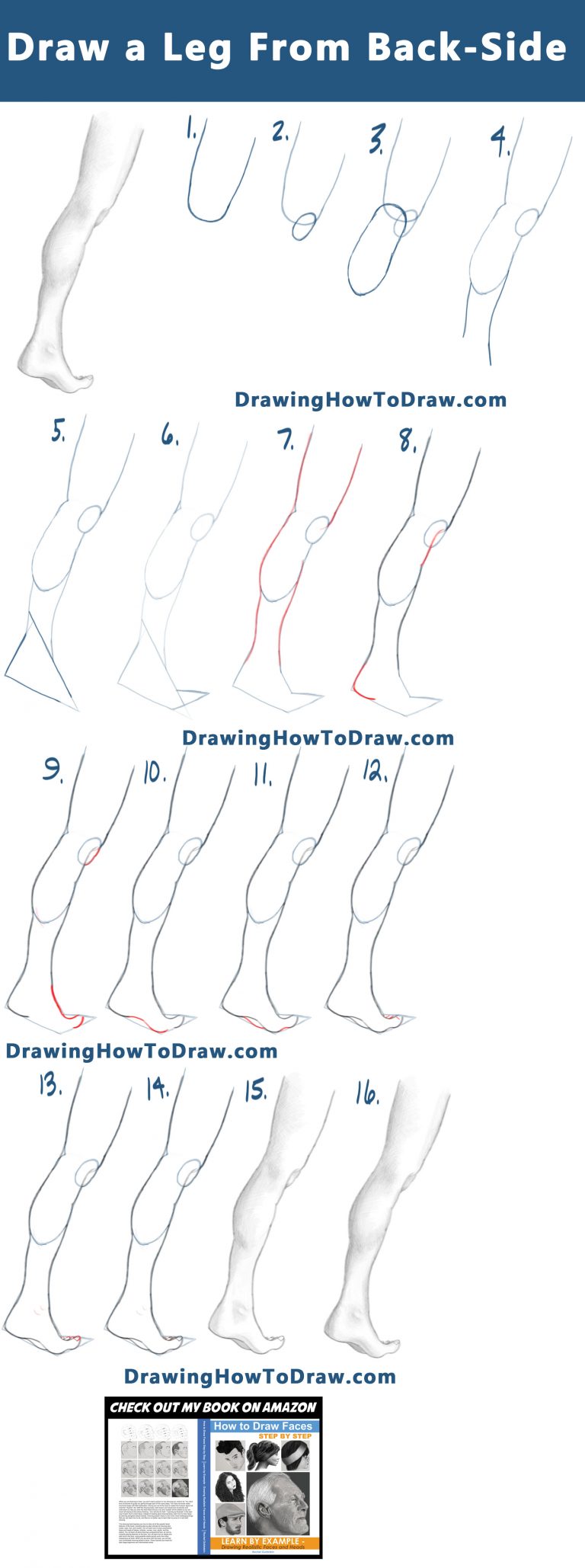 How to Draw Legs and Feet – a Huge Guide to Drawing Legs and Feet Step ...
