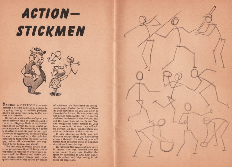 Here is a Retro Cartooning Drawing Book (How to Draw Cartoons and ...