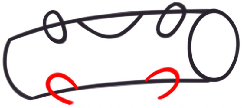 How to Draw Calcifer Eating a Log (Cute Kawaii) from Howl’s Moving ...