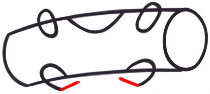 How to Draw Calcifer Eating a Log (Cute Kawaii) from Howl’s Moving ...