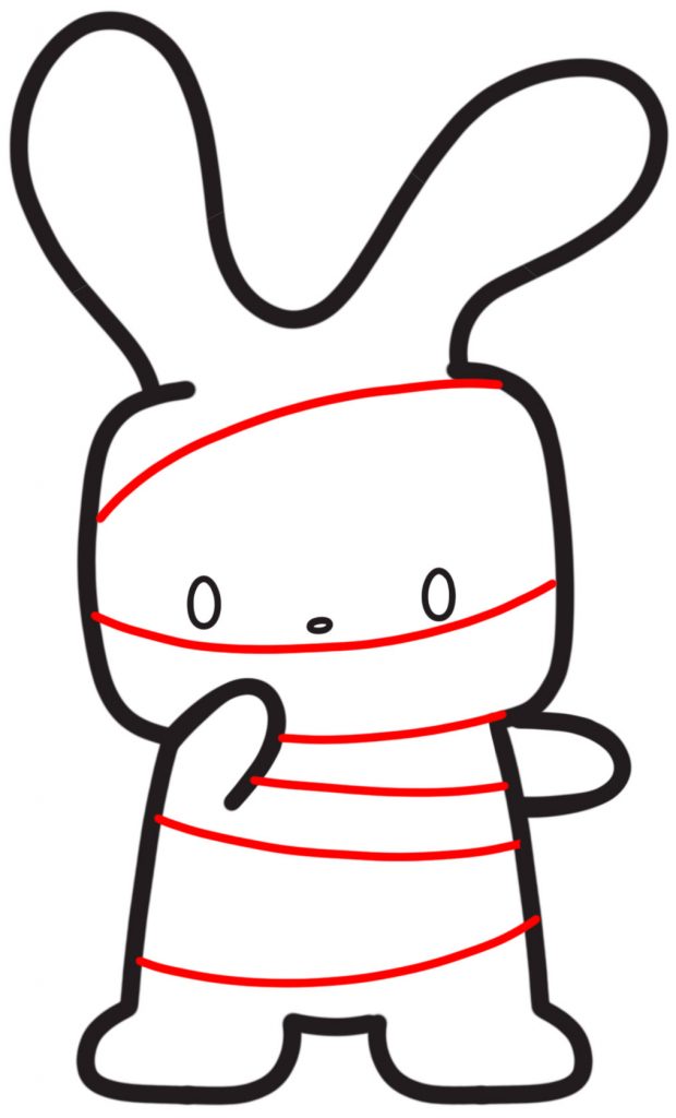 How to Draw a Cute Kawaii Bunny Mummy for Halloween – Easy Step by Step ...