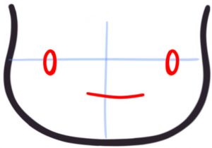 How to Draw Cute (Kawaii / Chibi) Ponyo in Fish Form Easy Step by Step ...