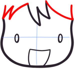 How to Draw Cute (Kawaii / Chibi) Ponyo in Fish Form Easy Step by Step ...