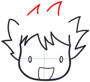 How to Draw Cute (Kawaii / Chibi) Ponyo in Fish Form Easy Step by Step ...