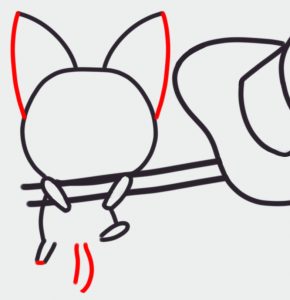 How to Draw Kiki and Jiji Riding a Broom (Cute Chibi / Kawaii) from ...