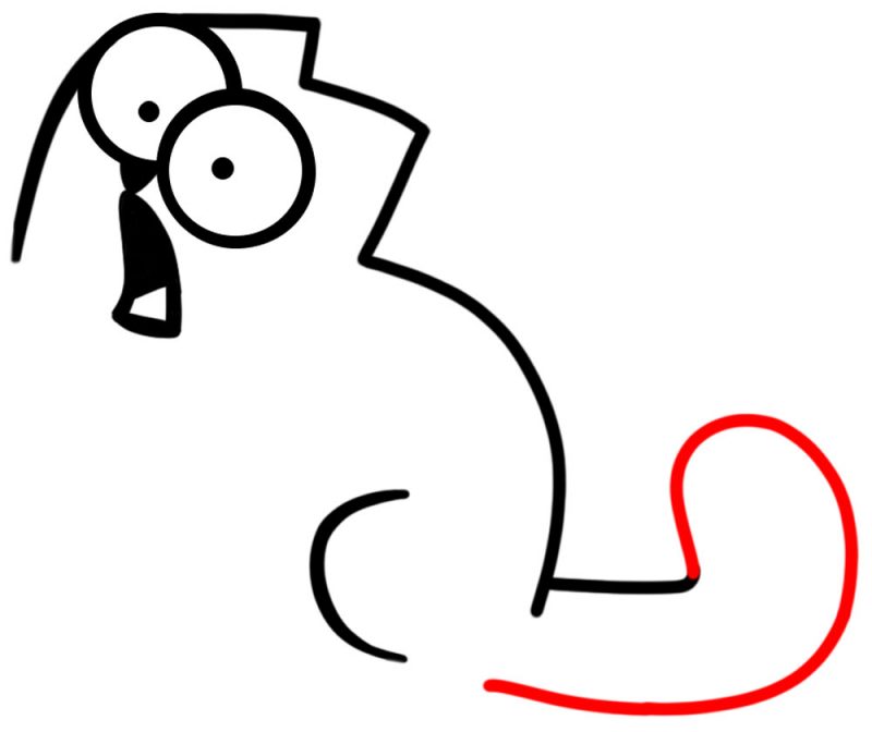 How to Draw Simon’s Cat (The cat from Simon’s Cat) – Easy Step by Step ...