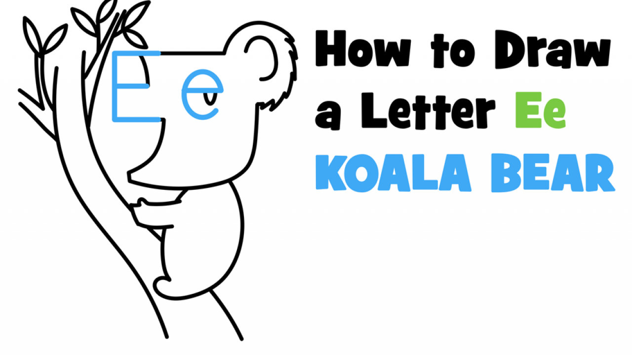 Koala Drawing For Kids