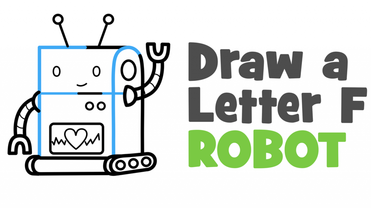 How to Draw a Robot for Kids - Easy Drawing Tutorial