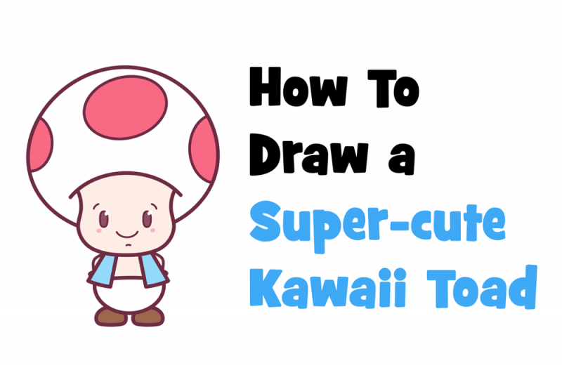 How To Draw Baby Toad